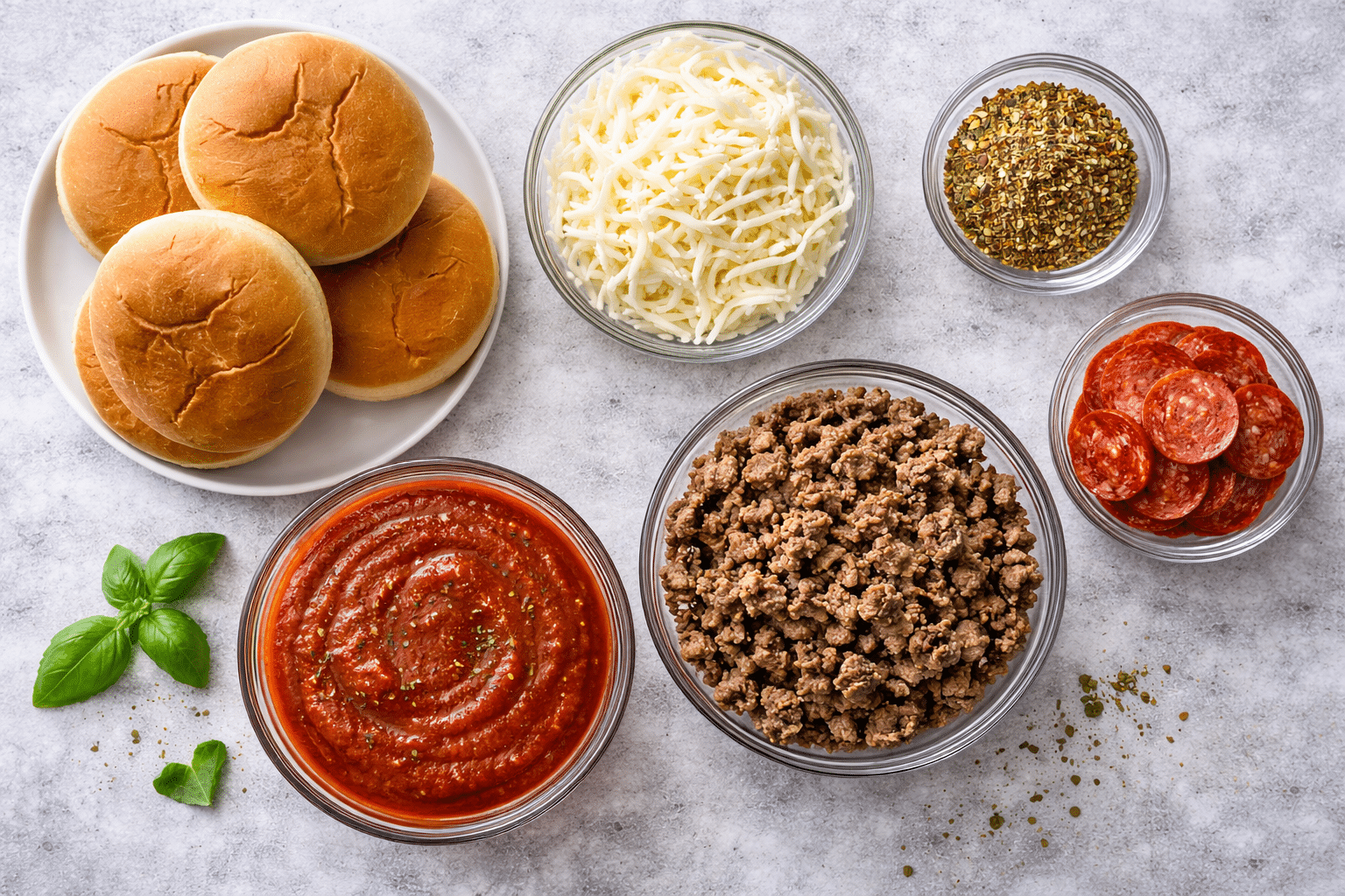Easy Homemade Pizza Burgers - Our Family Cooks